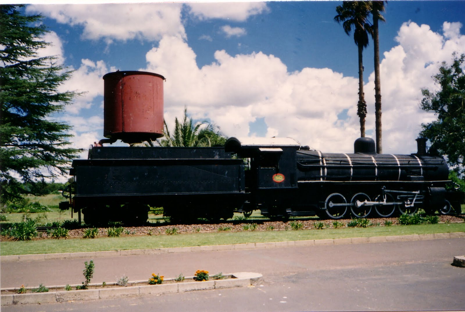 old STEAM LOCOMOTIVES in South Africa: Witbank, Railway Station, SAR ...