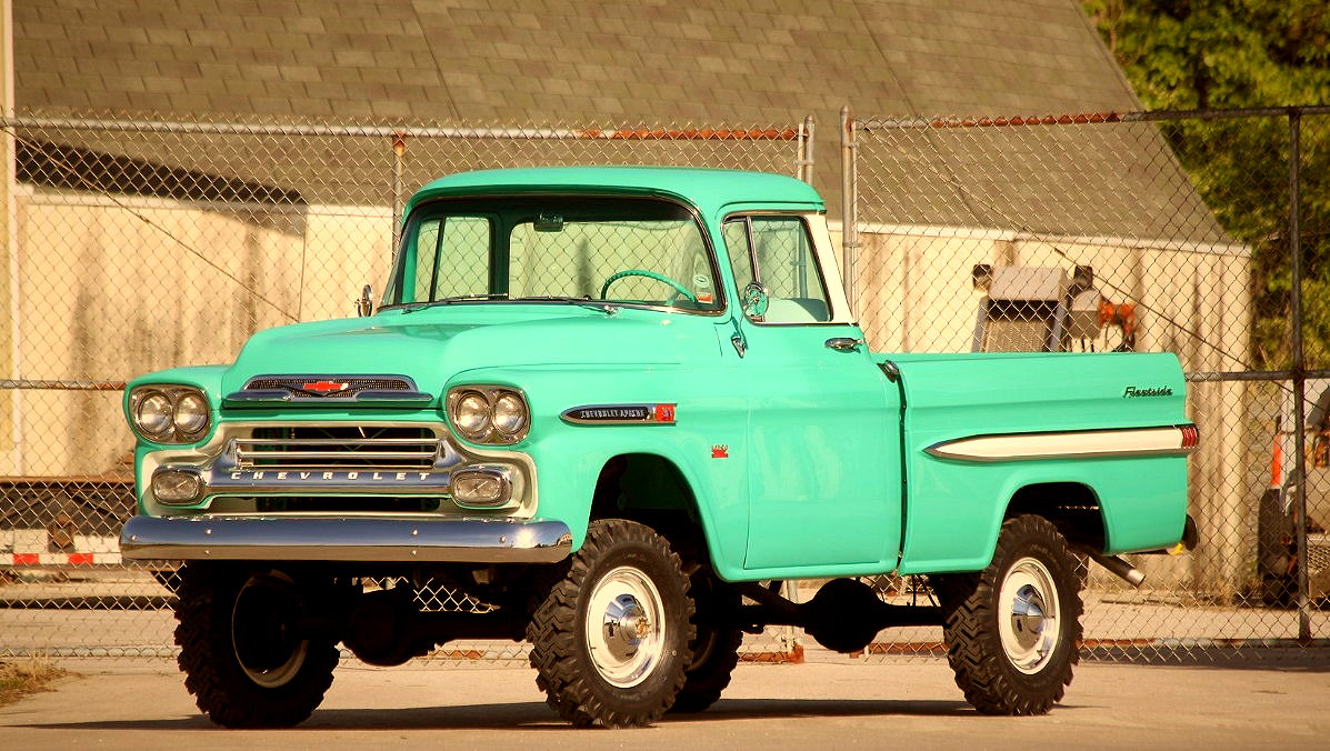 Muscle Car Collection 1959 Chevrolet Apache Napco The Mighty Pickup