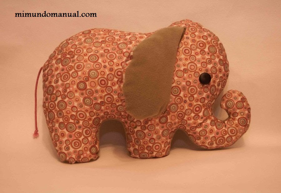 Moldes para hacer un elefante ~ Mimundomanual