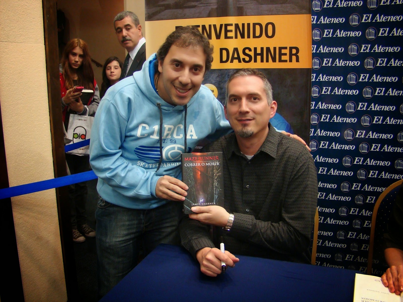 A un año de la visita de James Dashner
