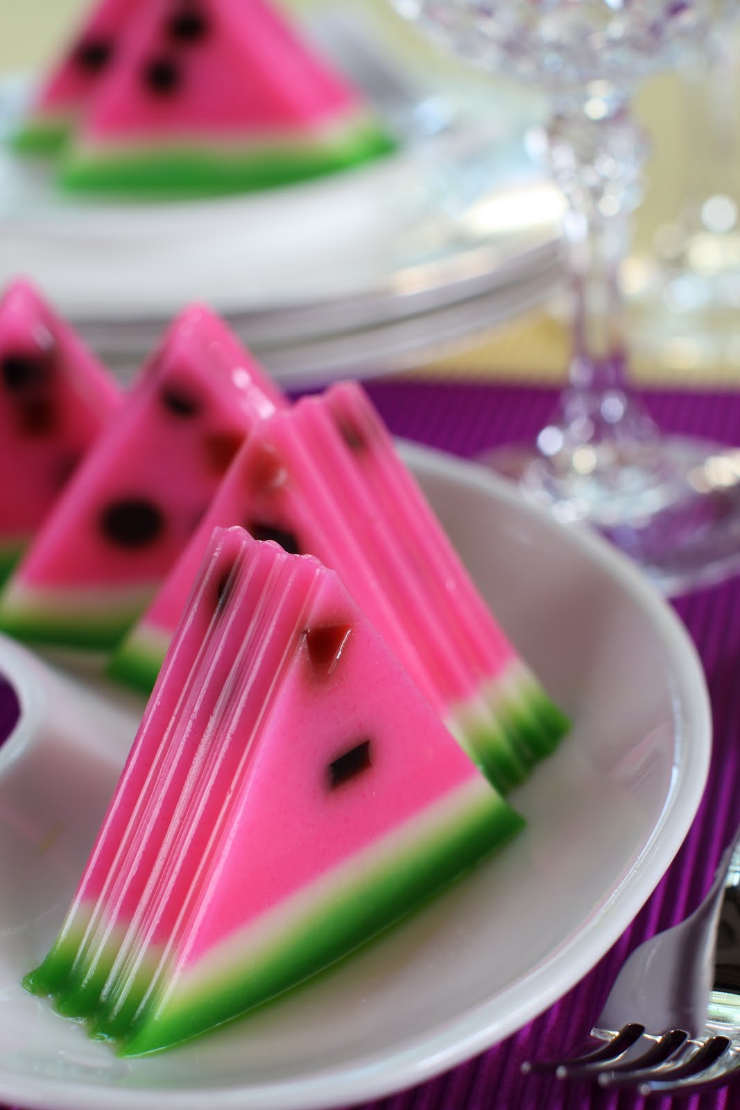 Puding Tembikai Masam Manis