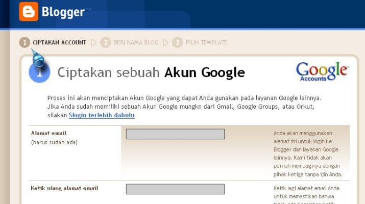CARA MEMBUAT BLOG - SIGLI CYBER