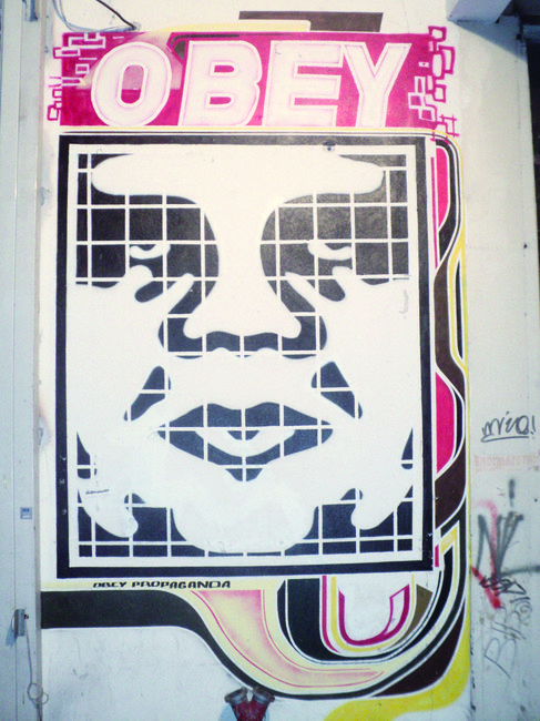 Urban Art World: Obey (Andre the Giant Has a Posse)