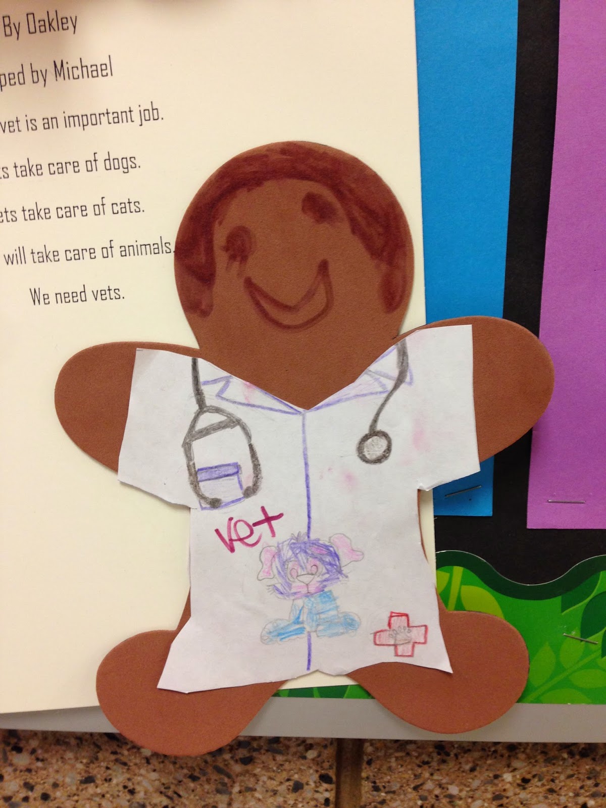 Miss Van Maren's Fantastic First Grade: Gingerbread Community Helpers