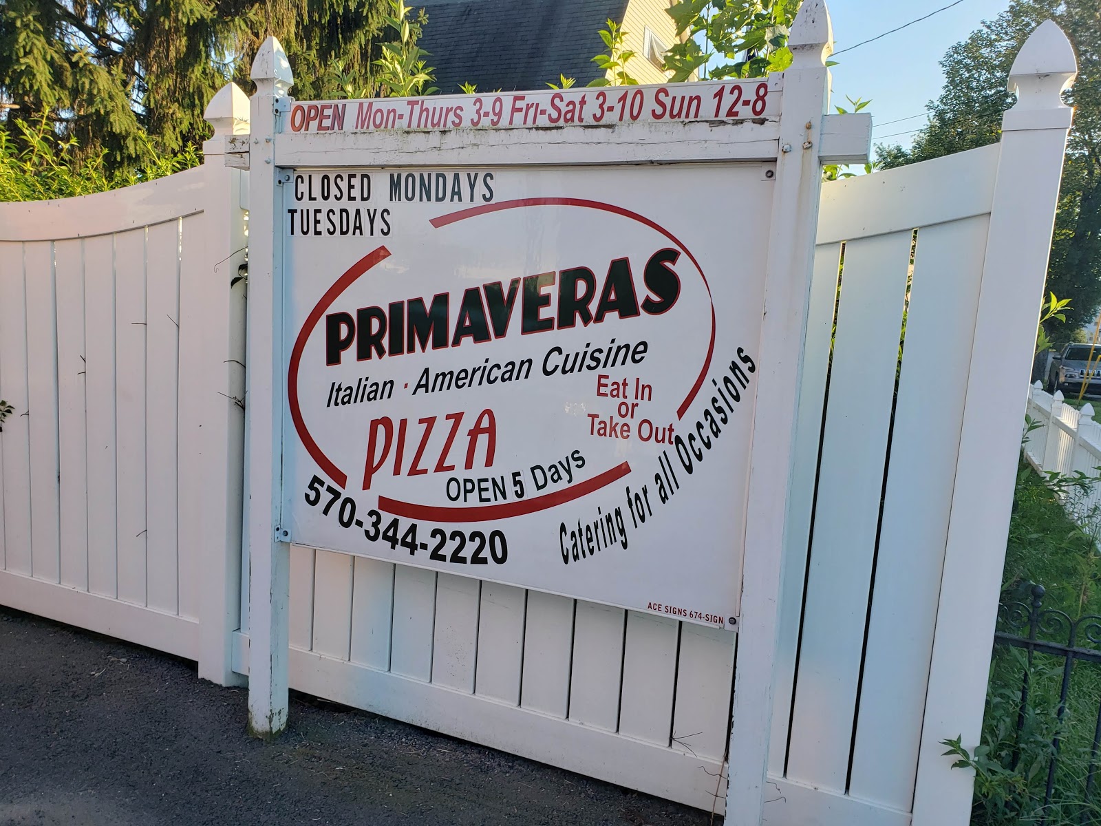 Primaveras Pizza - Scranton | NEPA Pizza Review