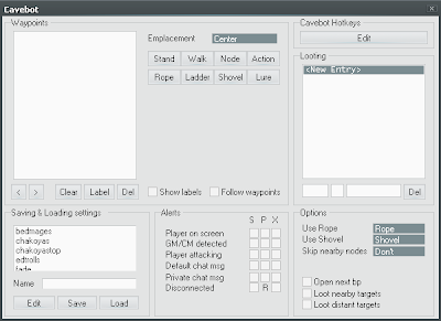 Tibia Elfbot: [TUTORIAL] Cavebot
