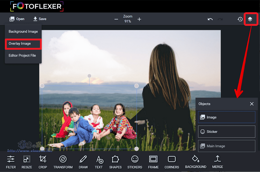 FotoFlexer 免費線上編輯圖片，一鍵調整圖片免安裝軟體