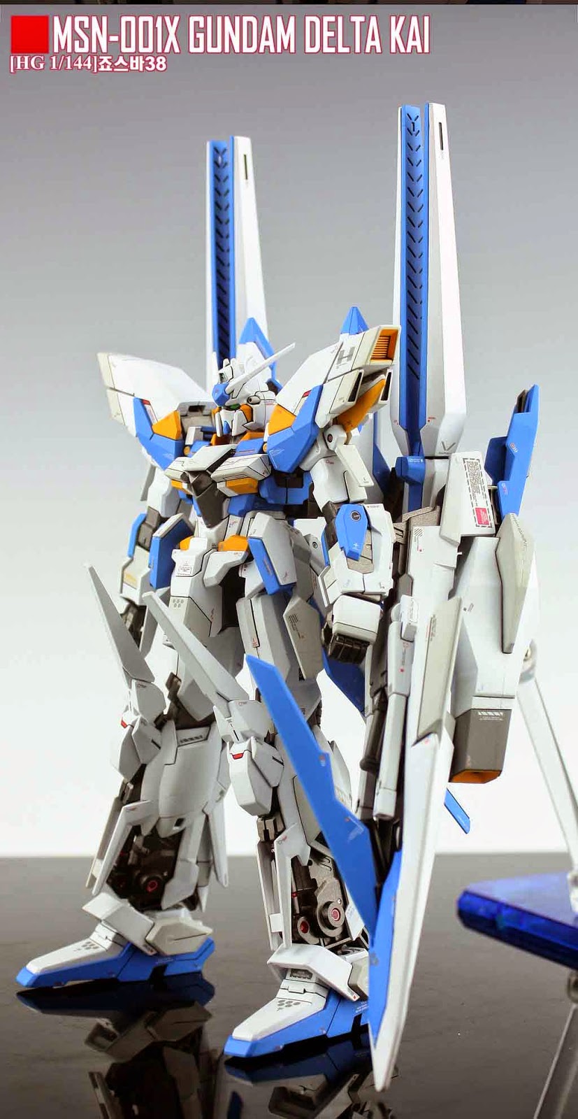 GUNDAM GUY: HG 1/144 Gundam Delta Kai - Customized Build