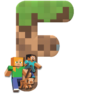 Abecedario con Personajes de Minecraft. Minecraft Characters Alphabet ...