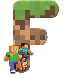 Abecedario con Personajes de Minecraft. Minecraft Characters Alphabet ...