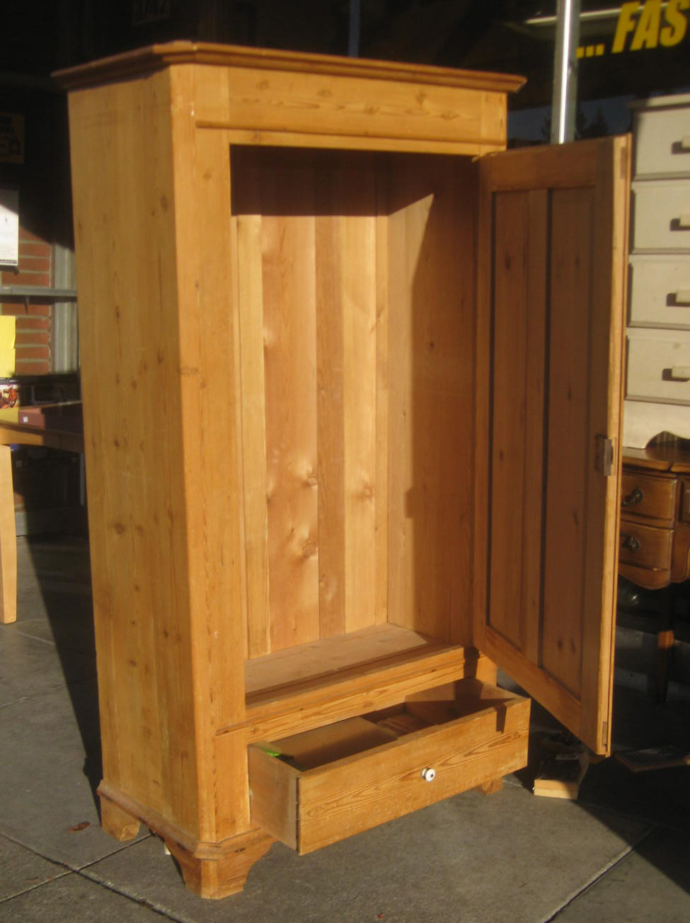 UHURU FURNITURE & COLLECTIBLES: SOLD - Antique Pine Closet - $180