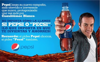 Identidad Corporativa: "Pecsi" dice Cuauhtémoc Blanco