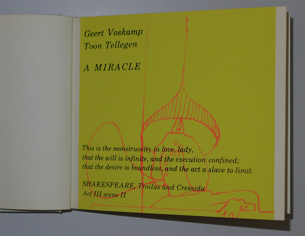 L I G A T U U R: 134. Een vroege Toon Tellegen