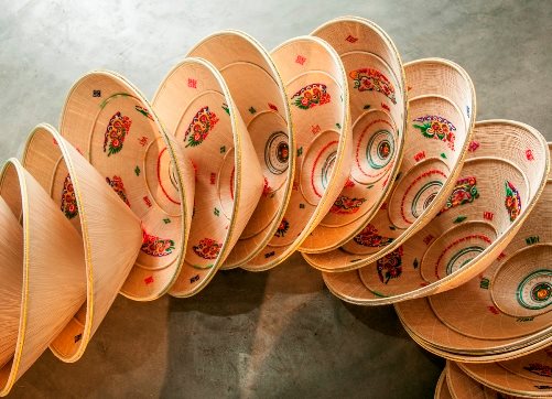 Vietnamese Palm leaf conical hat