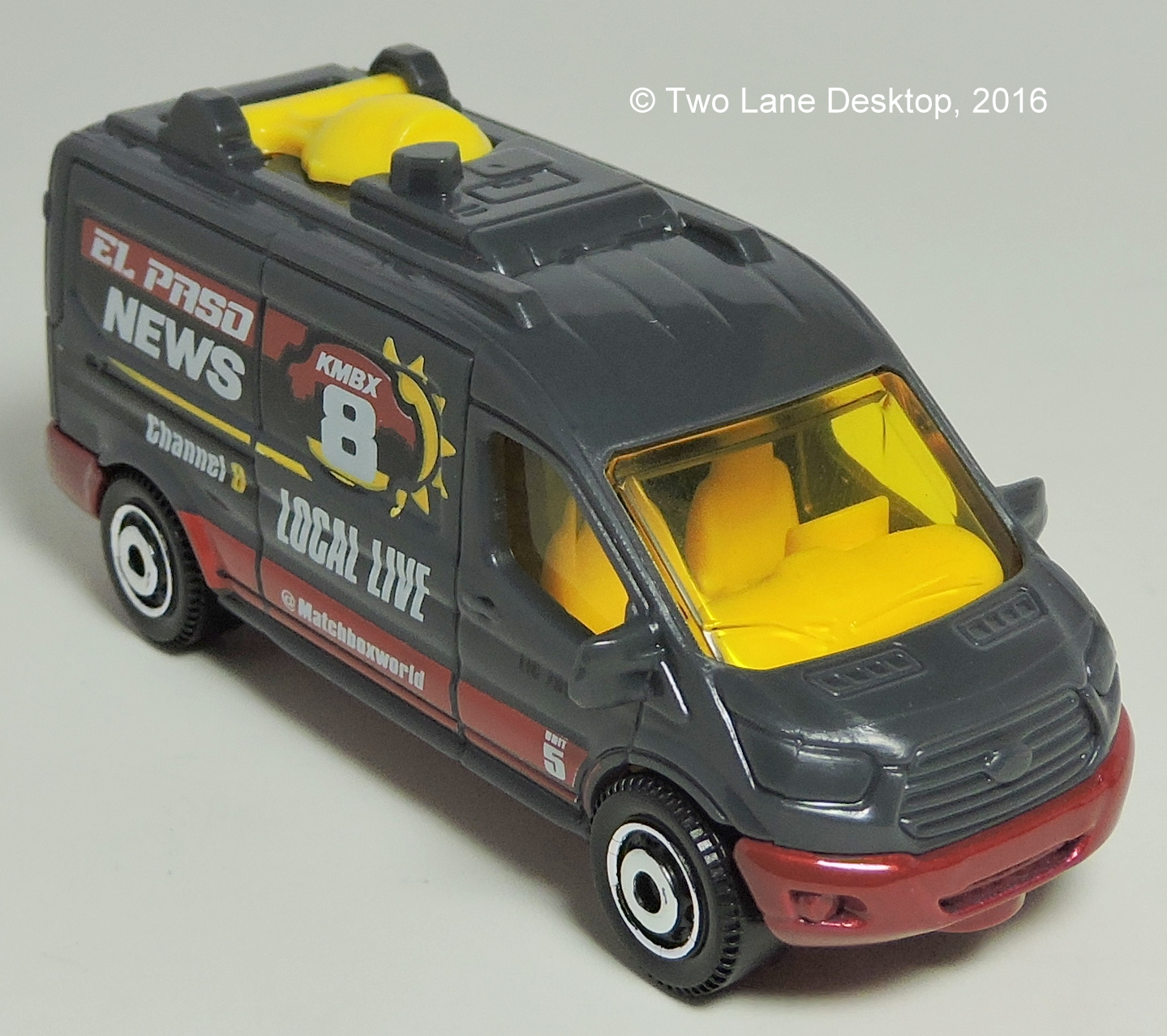 Matchbox 2015 Ford Transit TV New Van, 1990, 1995, and 2006 Ford ...
