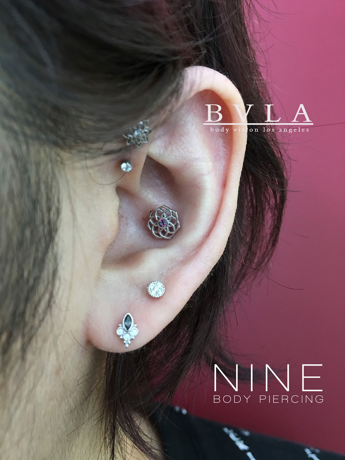 NINE BODY PIERCING BLOG: BVLA Sandraシャンドラ！