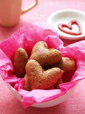Love Heart Chocolate Corn Dogs for Valentines Day | Create Eat Happy ...