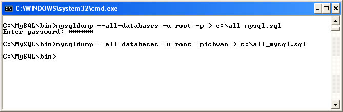 Pamadya Backup Dan Restore Database Mysql Menggunakan Script 