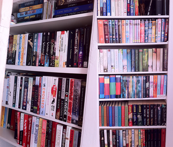 Bookcase Showcase: Blogger Stacey from Pretty Books