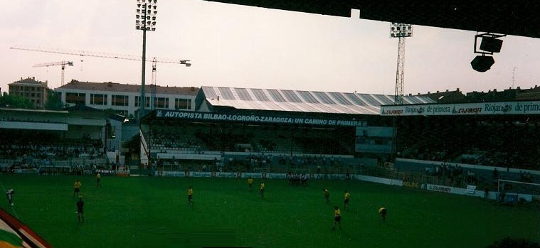 Estadios de Fútbol en España: Logroño - Campo de Futbol de Las Gaunas