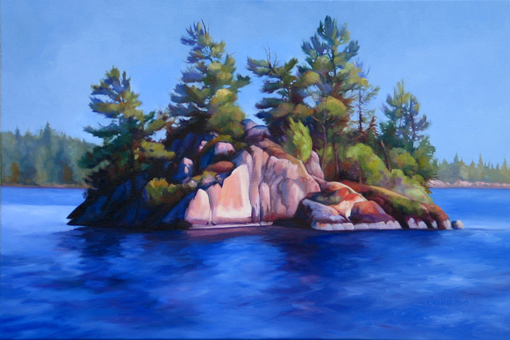 Art by Saltiel: Lake of the Woods