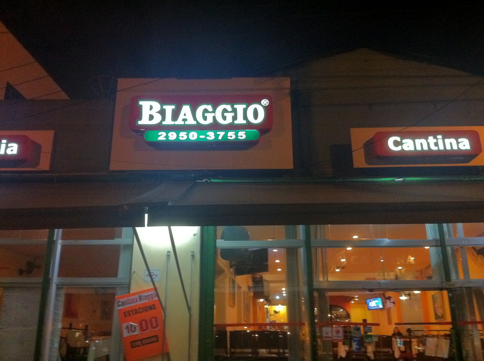 Cantina e Pizzaria Biaggio ~ Andanças e Comilanças