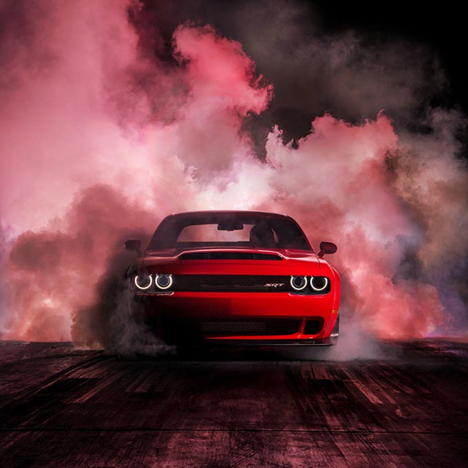 Hellcat Flashing Audio Visualizer Wallpaper Engine