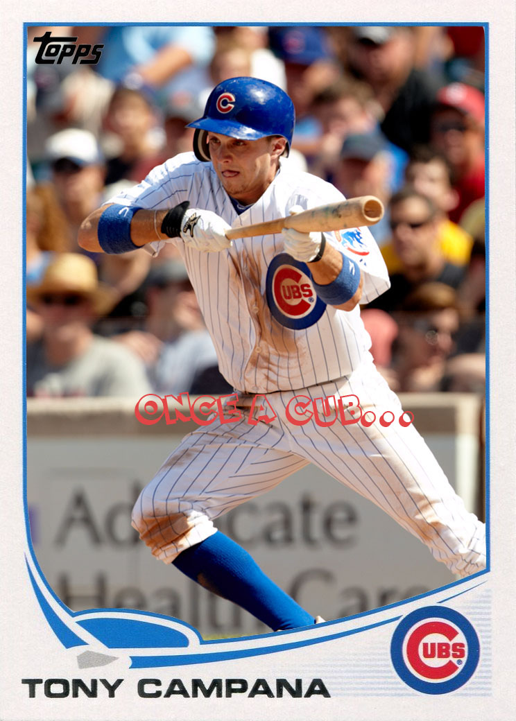 Once a Cub: 2013 Topps Tony Campana Factory Team Set