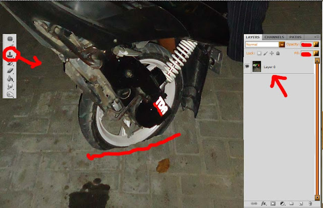 vector screen: Membuat Efek Retak Pada Jalan dengan Photoshop