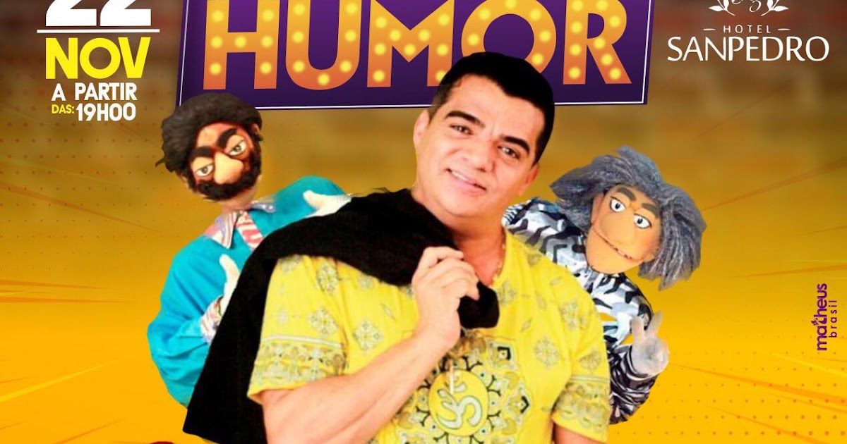 O maior show de humor do Brasil - Humorista Hiran Delmar (O Coxinha e ...