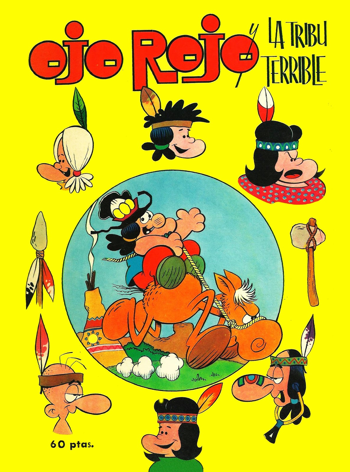 revista mampato comics y los 70s: La Tribu Terrible y Ojo Rojo (ed ...