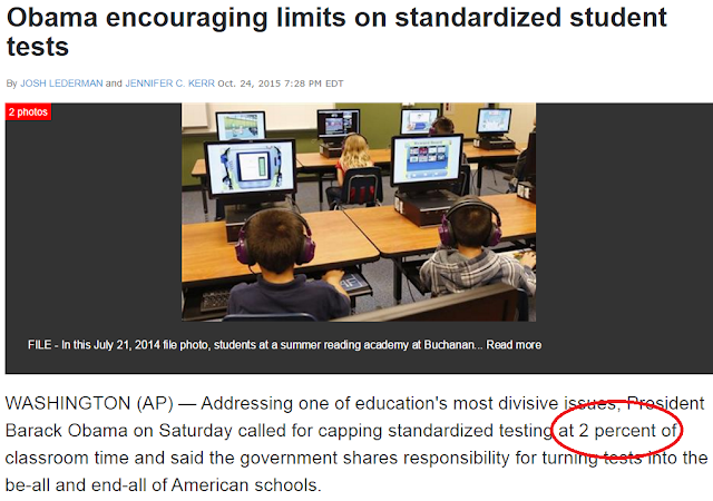 How Much Time Should Be Devoted to Standardized Tests