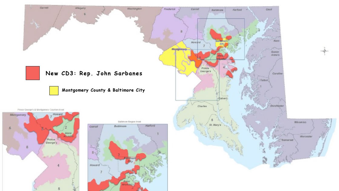 maryland juice: Maryland Congressional Redistricting Winners & Losers ...