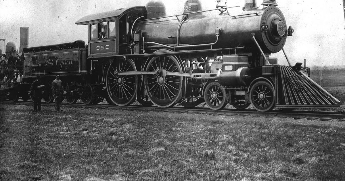 Vintage Railroad Pictures: Charley Hogan and the "999"