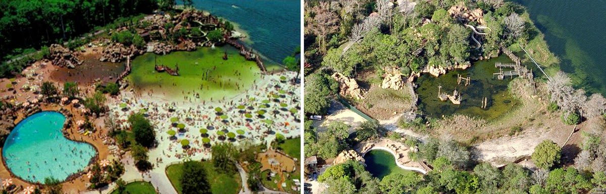 Trans World Travel: Disney's Abandoned River Country Waterpark - Then ...