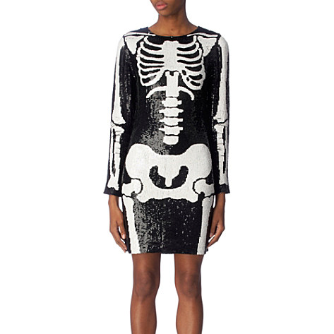 Style Sushi: Haute Halloween: Ashish skeleton dress