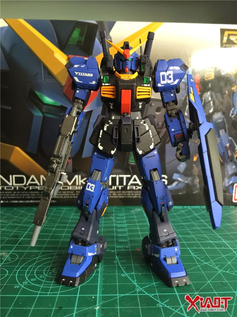 Gundam Family: RG 1/144 RX-178 Mk-II Titans Painted Build