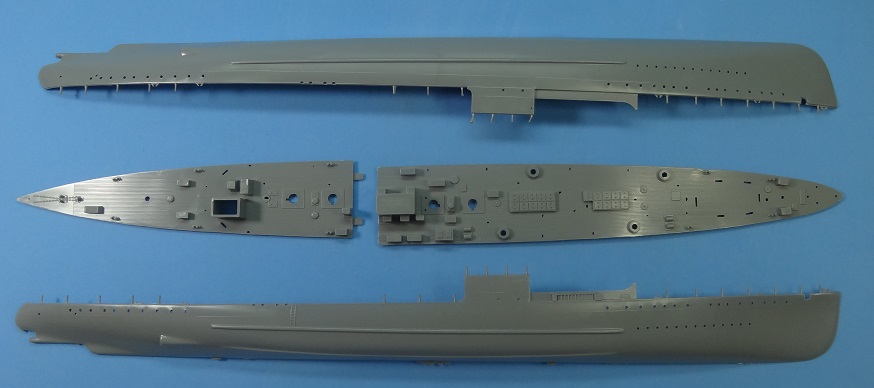 Plastic Models on the Internet: Kit review vol.23: Wickes Class Destroyer