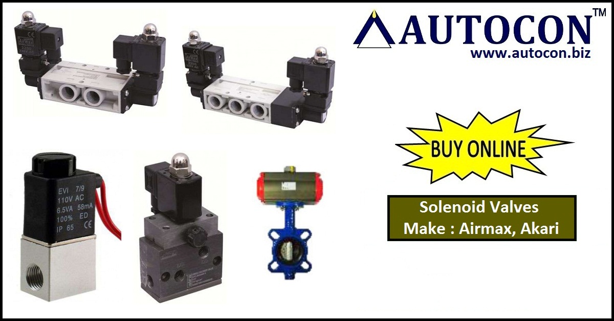 Airmax, Akari, Rotex make Solenoid Valves