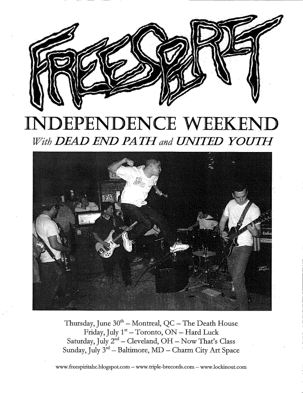 Vintage Dead End Path Bonanza tee