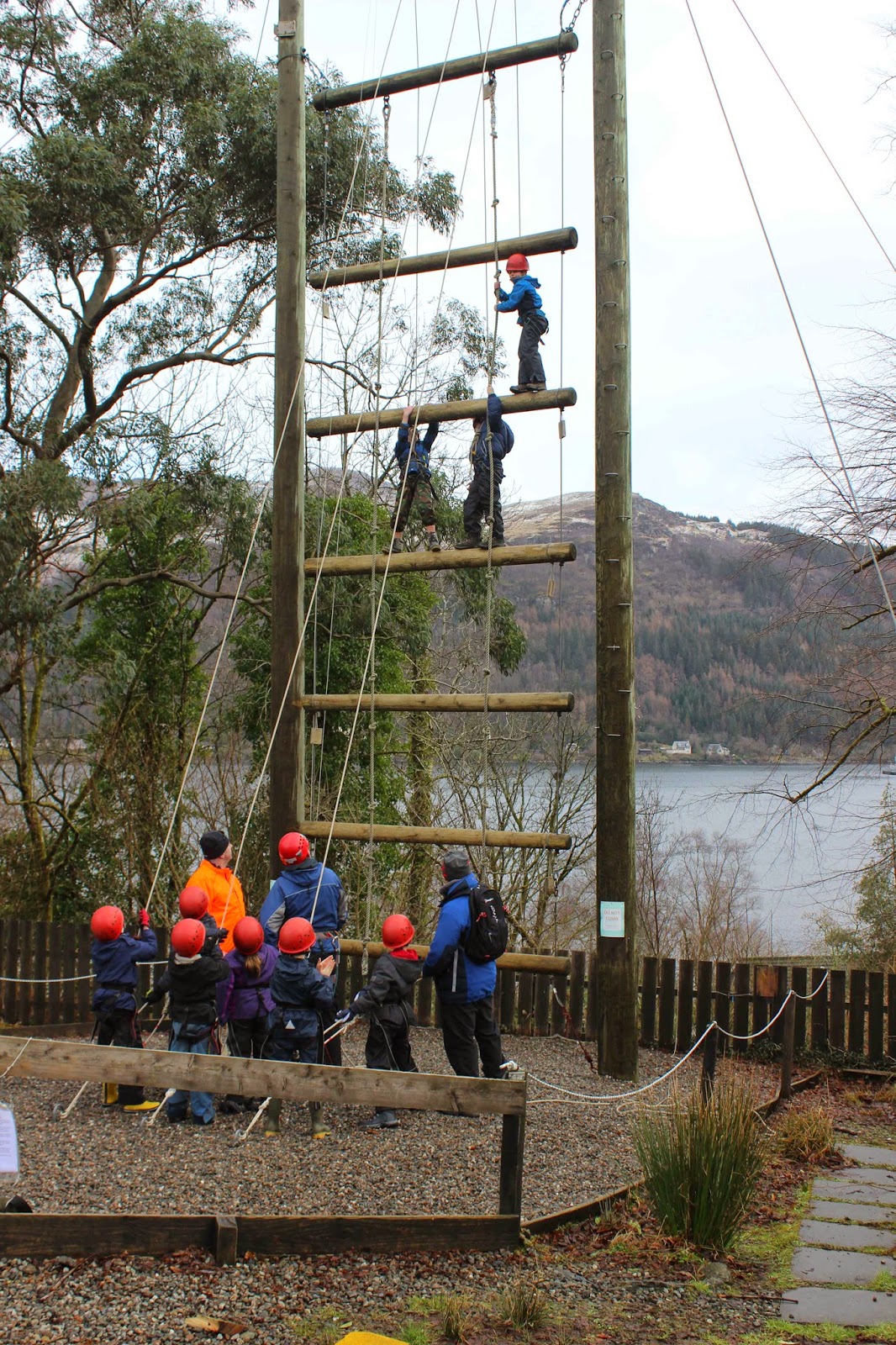 Balfron Scouts: Cubs at Ardroy
