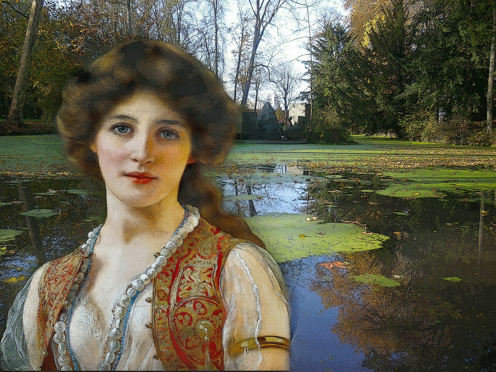 Peintures et photographies: Nymph Poster