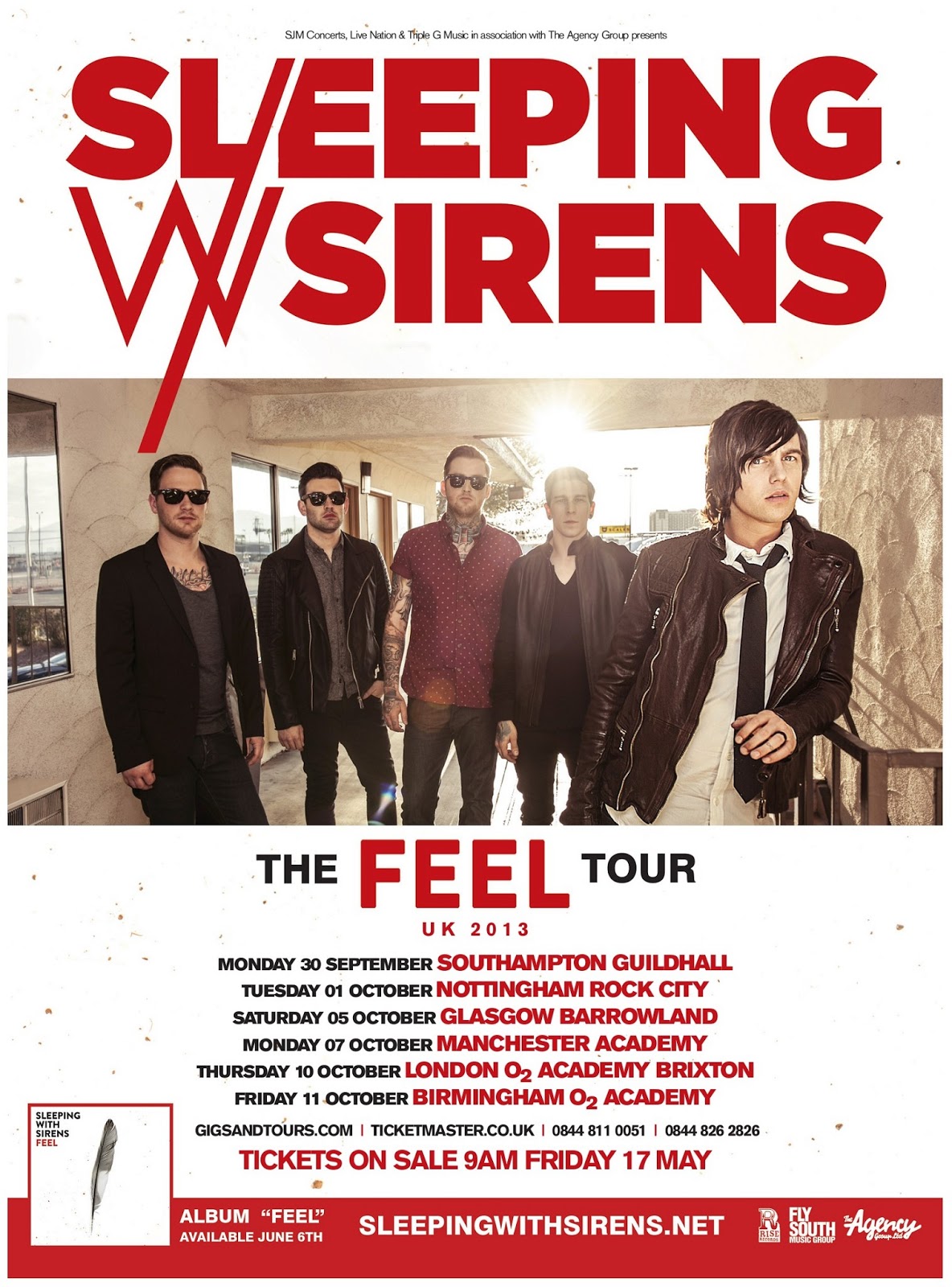 Sleeping With Sirens Feel Album Cover