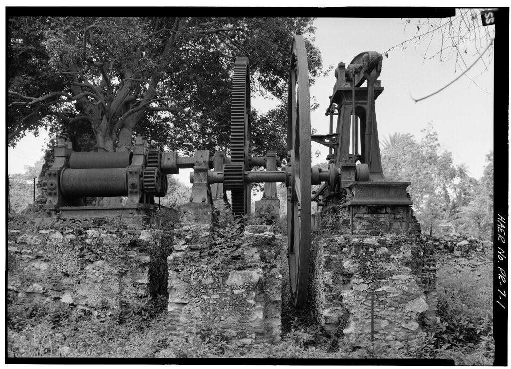 El molino azucarero de la Hacienda La Igualdad y su máquina de vapor de ...