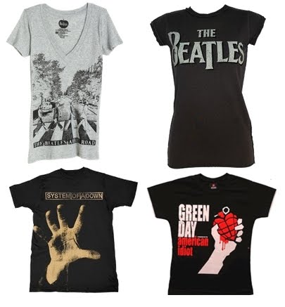 The glam: Como usar camisa de banda