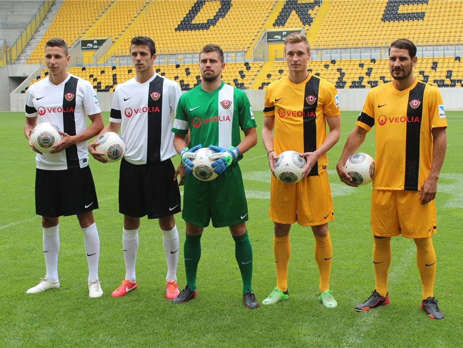 Dynamo Dresden 13-14 (2013-14) Home and Away Kits Released - Footy ...
