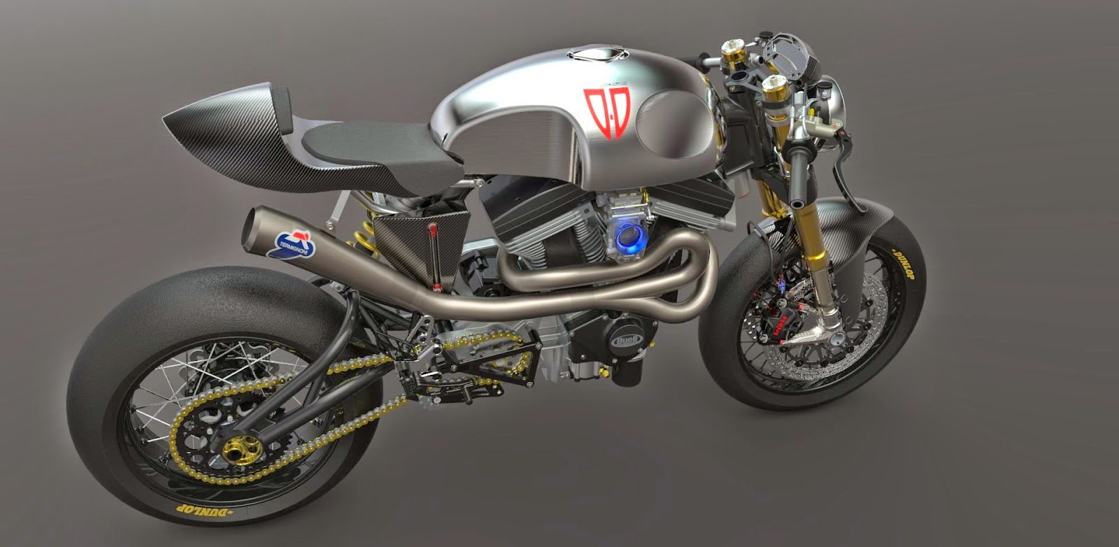 Racing Cafè: Cafè Racer Concepts - Buell Cafè Racer by Desmo Design