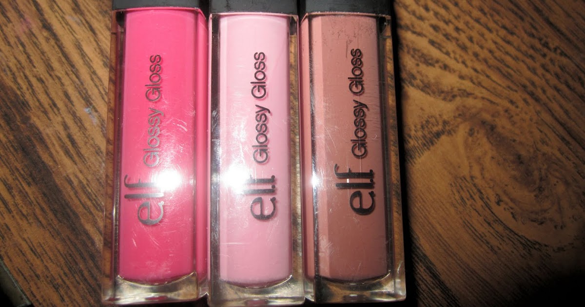 Cosmetic Kay: E.L.F Glossy Gloss Lipglosses Swatches and Review