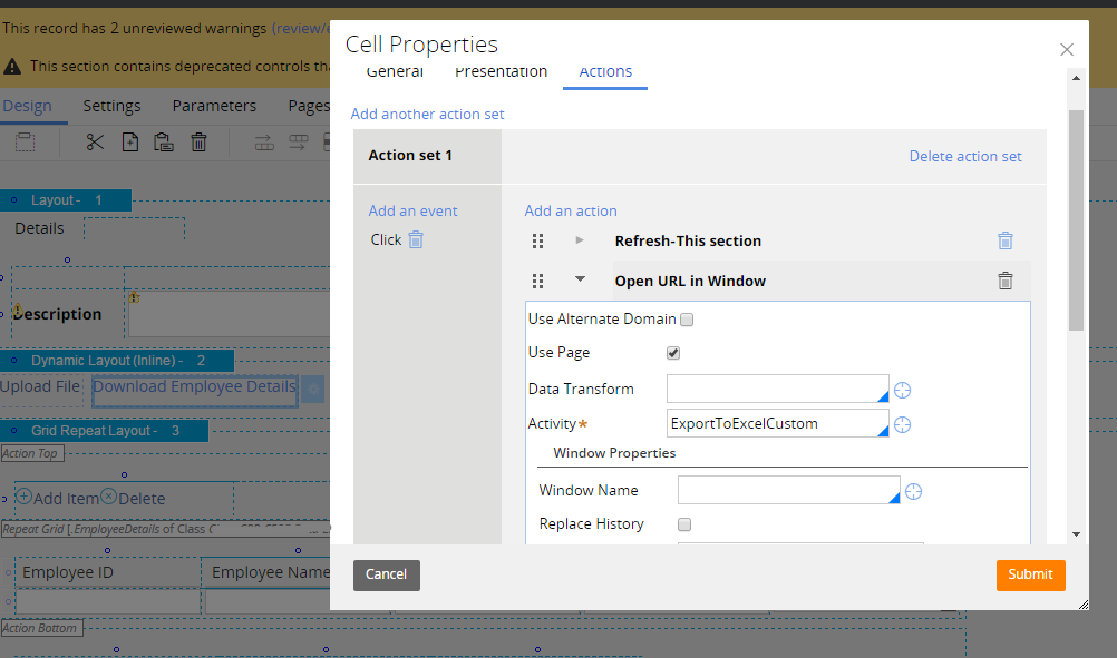 To Learn PRPC: Create Excel Sheet - PRPC OOTB