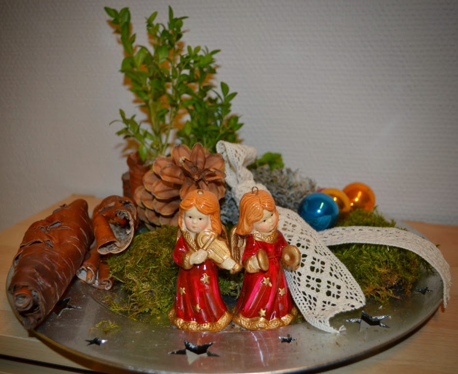 Den gamle skolen: Juledekorasjoner